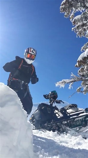 #FlashbackFriday to the massive fire pit we had going after multiple days of guiding in the same area 🔥#mountains #firepit #snowmobile | Sled Down Racing