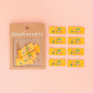 Made by Mom Sewing Labels - 8 Pack - Quilt Labels - Clothing Labels - Sewing Gift - Mother's Day Gift - Etsy