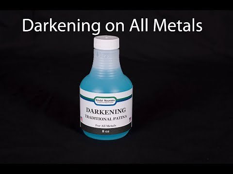 Darkening on all metals