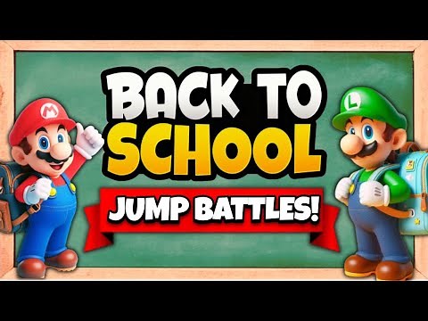 Mario Back to School Jump Battles! | Brain Break | Just Dance | Freeze Dance | Danny Go Noodle
