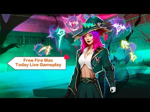 Free Fire Max Today Live Gameplay