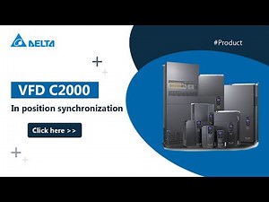 VFD C2000 in position synchronization