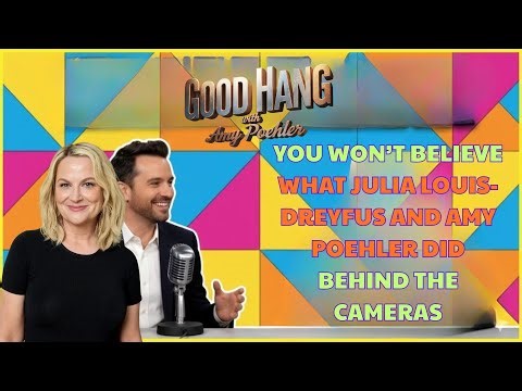 YOU WON’T BELIEVE WHAT JULIA LOUIS | DREYFUS AND AMY POEHLER DID BEHIND THE CAMERAS
