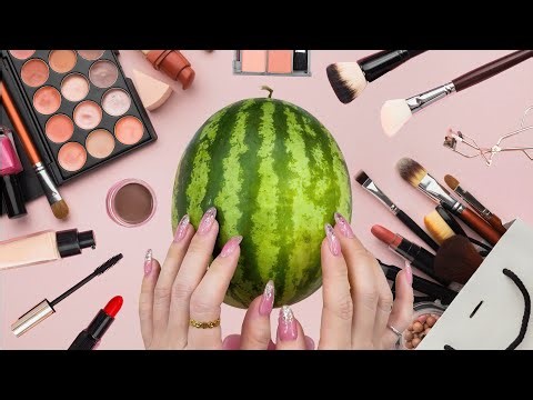 ASMR Makeup Compilation For Sleep🤫 | 1 hour (No Talking) | Relaxing, Stress Plucking, Spa for Fruit