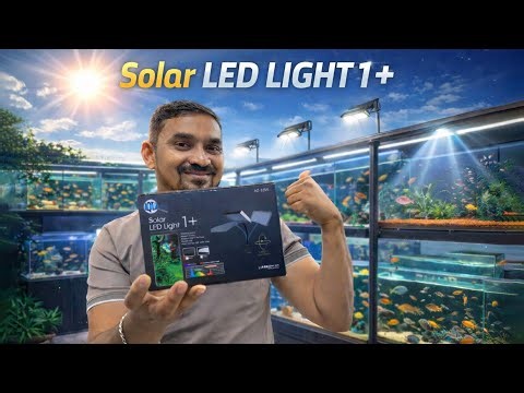 Upgrade your aquarium lighting with the powerful Solar Booster LED Light 💡 | A4 aquarium#unboxing