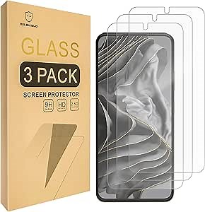 Mr.Shield [3-Pack] Screen Protecter For NUU A25 [Tempered Glass] [Japan Glass with 9H Hardness] Screen Protector