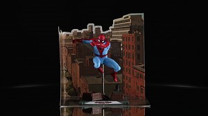 Spider-Man 1:10th Scale Collectible with Scene (The Amazing...