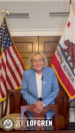 🎉 Congratulations Caltrain on one year of electrified service! 🎉 Electrification helps reduce greenhouse gases and highway congestion, leaving a better world for our children and grandchildren, and I’m proud that California is leading in green transportation. | Representative Zoe Lofgren