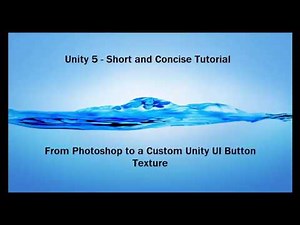 From Photoshop To Unity UI Button Texture