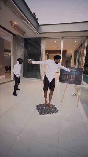 #BLOOPERS: @adamw knows that true masterpieces like Stuffed Crazy Bread take time to perfect #GoCrazy Available at participating locations.