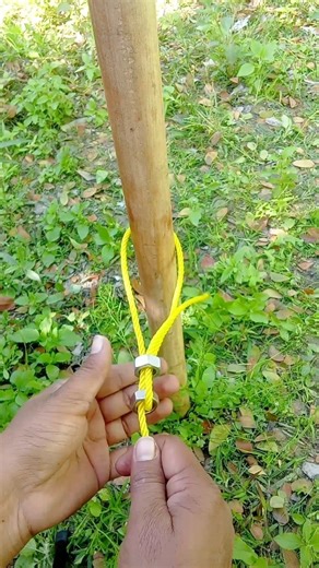 How to Tie a Strong Rope Knot on a Nut | Easy Tutorial👈👈 #needlecraft #scrollwork #wood turning