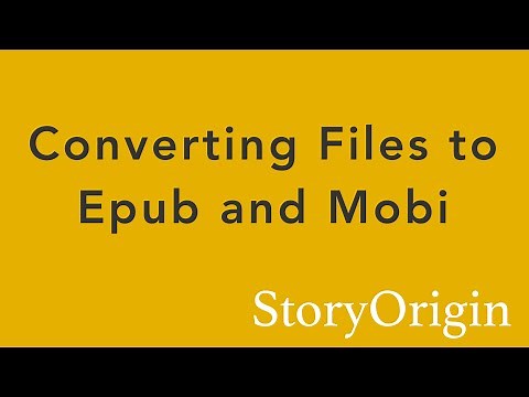 How to Convert Files to Epub and Mobi with Calibre