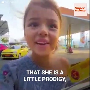 1.5M views · 40K reactions | This is the touching moment when an Ecuadorian girl of only six years old shows her unusual talent to some women to whom she wanted to sell candy. Her parents work in the circus, so she has to help them every day to earn a little more money to be able to travel around the world. | Super Mommy | Facebook