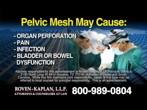 Corrective Mesh Surgery? 713-465-8522
