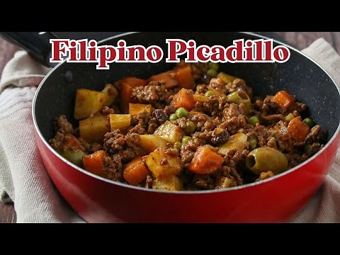 Filipino-style Picadillo