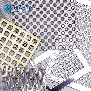 [Hot Item] Custom Hole Size 5mm 304 Stainless Steel Perforated Sheet Metal Panels Plate Stair Treads Flooring