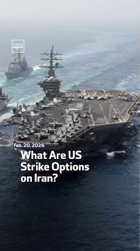 What Are US Strike Options on Iran?