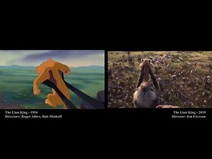 The Lion King | Circle Of Life Scene - 1994 vs 2019 comparison