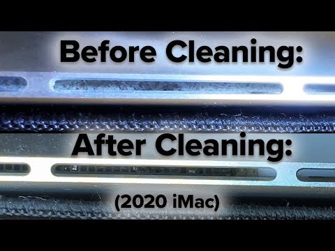 Slow iMac? “kernel_task” Overheating Your CPU? Loud Fan? Clean Your Air Intakes!