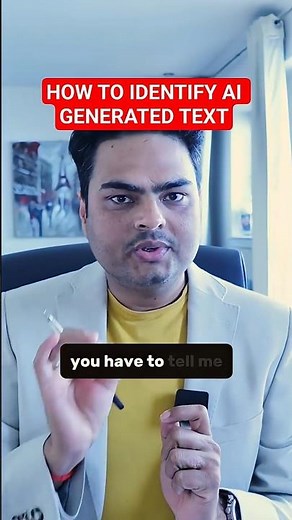 How to Identify AI Generated text. #ai #coding #llm #nextgenai #artificialintelligence
