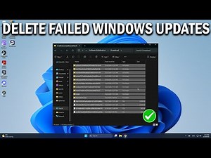 How To Delete Downloaded, Failed & Pending Windows Updates - Easy Fix