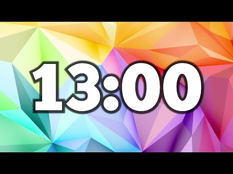 Countdown Timer For 13 Minutes