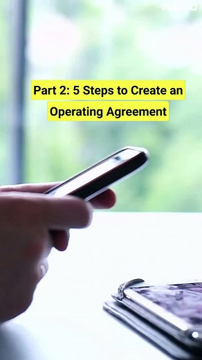 Part 2 - 5 Steps to create an Operating Agreement #onlinebusinessforbeginners #businesslegal #legaltipsforbusiness #llc #startllc#smbiz
