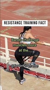 Bands challenge muscles more at the... #shorts