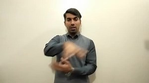 Watch how to sign 'scrambled egg' in American Sign Language.