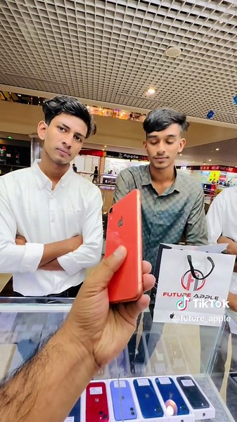 Mobile Phone Display at Future Apple Store