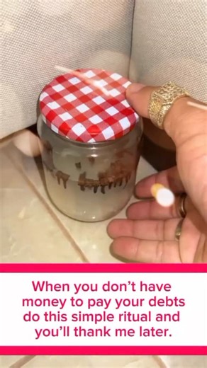 Master of the spells on Instagram: "When you don't have money to pay your debts,do this simple ritual and you'll thank me later,in a glass jar with a lid,put a little rice three coins from your country,a handful of cloves and a bit of water,finally close the jar and place it under your bed for seven days,after that take it out and throw it away. #witch #witchtok #witchcraft #witches #Florida #miami #newyork #california #Arizona"