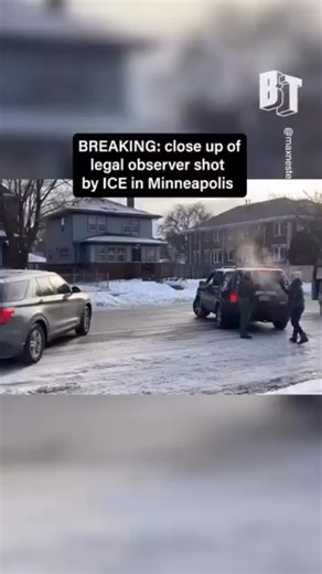 Warning Viewer Discretion advised: BREAKING: Video shows moment ICE shot a legal observer in Minneapolis today. A witness on the scene said ICE shot her in her vehicle as she was driving away. Witnesses say she died immediately. #iceshooting #iceagents | Chicano Spot Cardenas