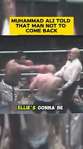 Muhammad Ali told that man not to come back #boxing #MuhammadAli #KO | Boxing Addicts