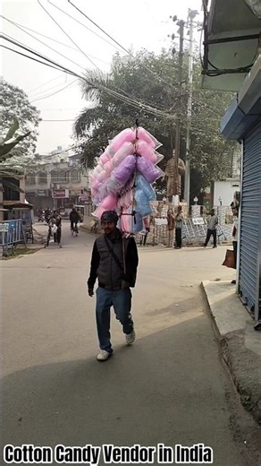 #Cotton Candy Vendor in India@Amazing World Views