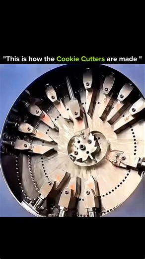 ANYTHING EXPLAINED on Instagram: "Ever wondered how perfect cookie shapes are made? 🍪 What looks like a simple kitchen tool actually comes from precise industrial engineering. Cookie cutters are formed using machines that bend, cut, and shape metal with extreme accuracy, ensuring every cookie comes out identical, batch after batch. • Thin stainless steel strips are cut to exact lengths • High-precision machines bend them into custom shapes • Edges are sharpened for clean dough cuts • Each cutte