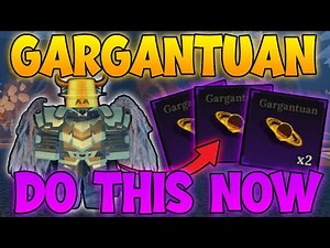 New BEST Method To Farm Gargantuan FAST In The Forge! - The Forge Roblox Gargantuan Ore! (Roblox)