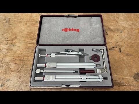 Review - Rotring Drafting Set w Tech Pen Attachments
