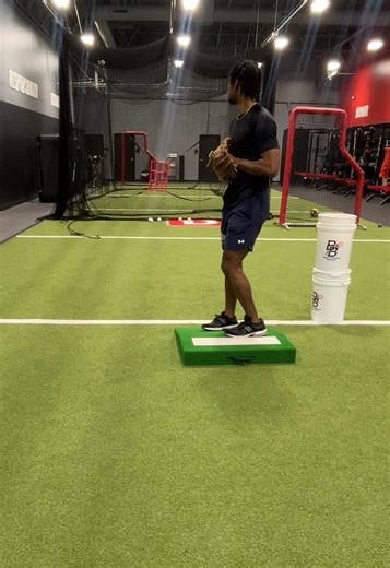 Drill work and a light intent day pitching #baseball #training #velocity