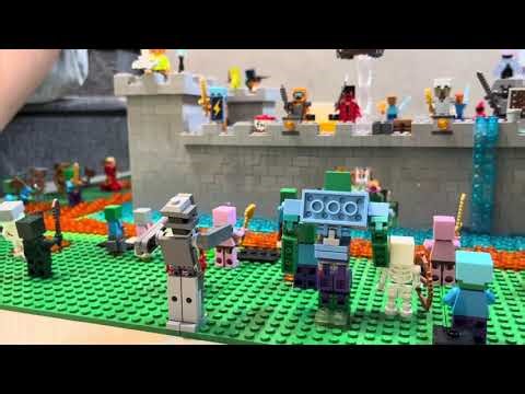 Lego Minecraft castle+The Pale Garden ￼