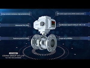 Electric valve working principle