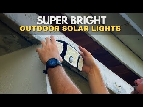 Best Solar Powered Security Lights for Your Driveway and Backyard