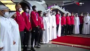 Champions return home from Tokyo 2020 after the historic performance...