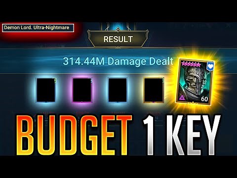 TITUS BUDGET CLAN BOSS TEAM IS INSANE! | Raid: Shadow Legends