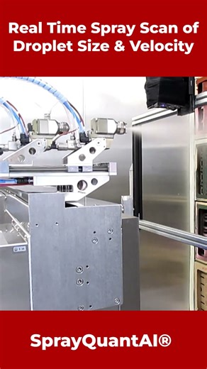 SprayQuantAI® 1.9 [Real Time Spray Scan of Droplet Size and Velocity] #sprayscan #spraygun