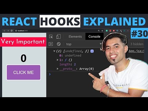 #30: Hooks in React JS in Hindi | useState in Hook in React JS in Hindi in 2020