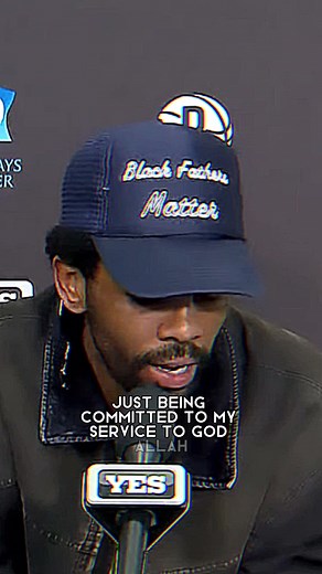 “being committed to my service to God Allah, and then continuing on with whatever I'm guided with” Kyrie Irving #kyrieirving #ramadan #fasting #muslim #viral #fyp