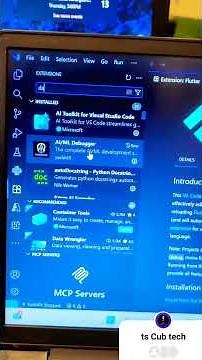 download flutter and install flutter and dart extension in vs code