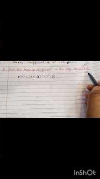 class 9th Polynomials Very short answer questions #thenewbookofmathematics #mlaggarwal #newsyllabus