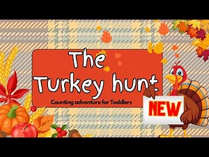 Counting Turkey: Learn to count 1-10, 1-20| KiddyReals| Thanksgiving learning