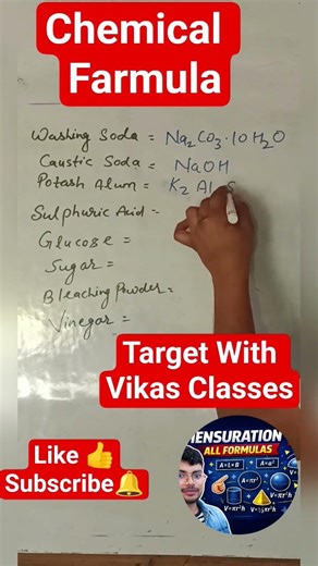Most Important Chemical Formulas | Exams Special 📚